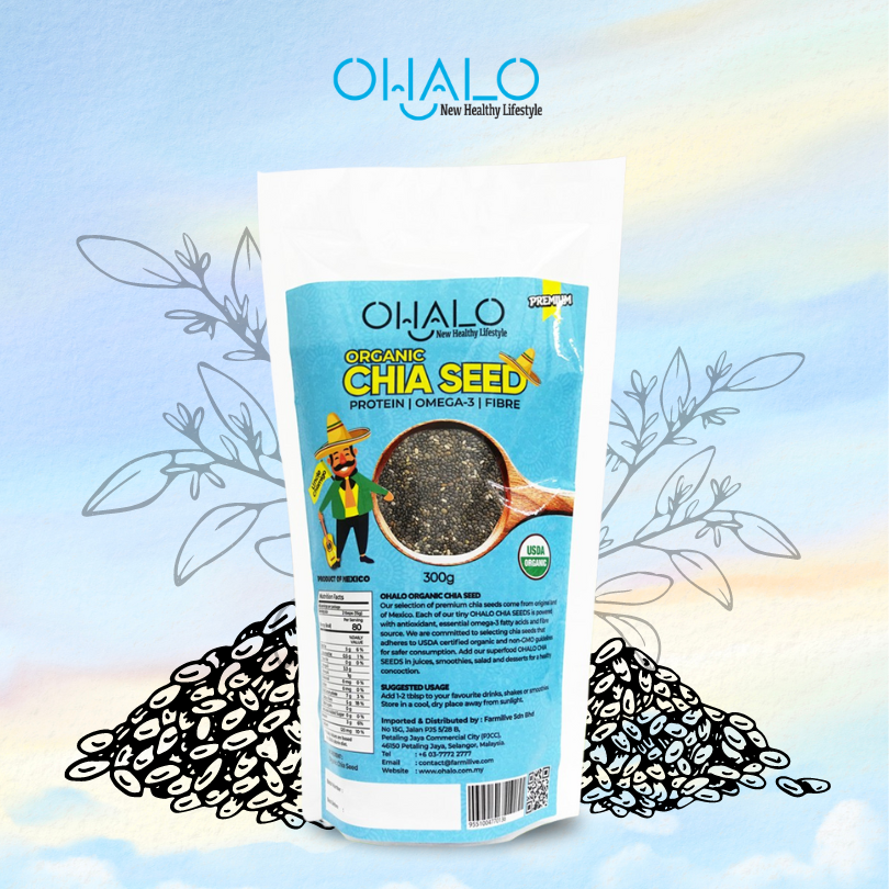 OHALO Organic Chia Seed 300g